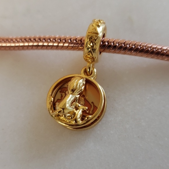 Pandora | Jewelry | Disney Simba Mufasa Sunset Dangle Charm | Poshmark